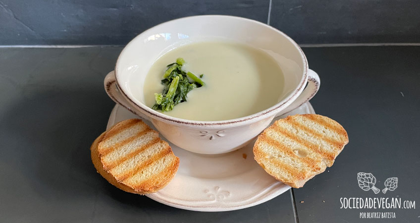 Creme de Nabos para as festas - sopa vegan e cremosa