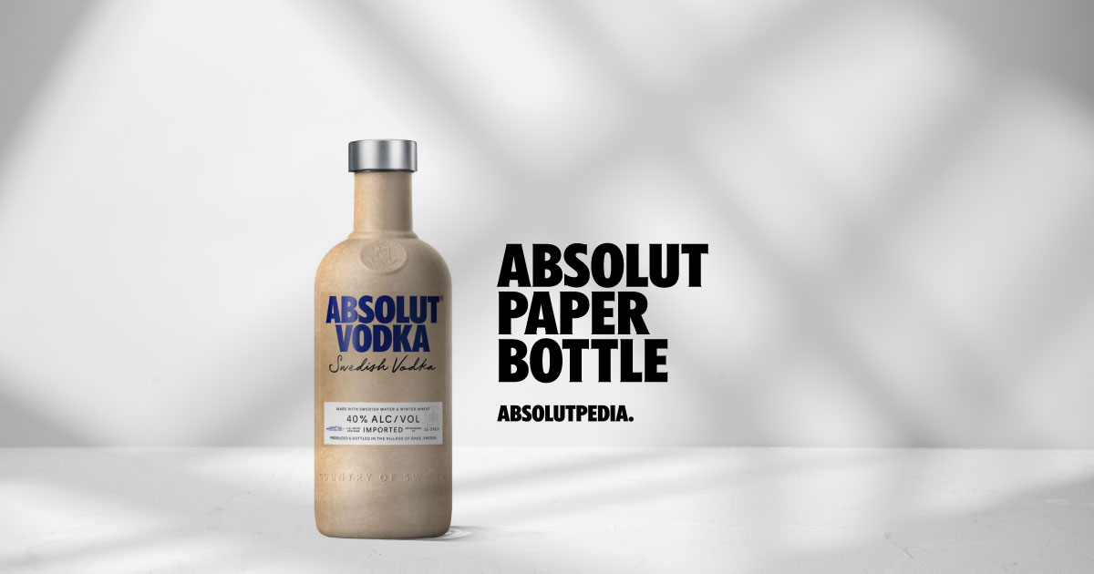 Garrafas de Papel substituem o vidro no Reino Unido